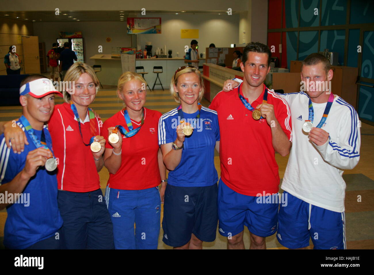 GB SAILING MEDAL WINNERS GB SAILING WINNERS ATHENS GREECE 22 August ...