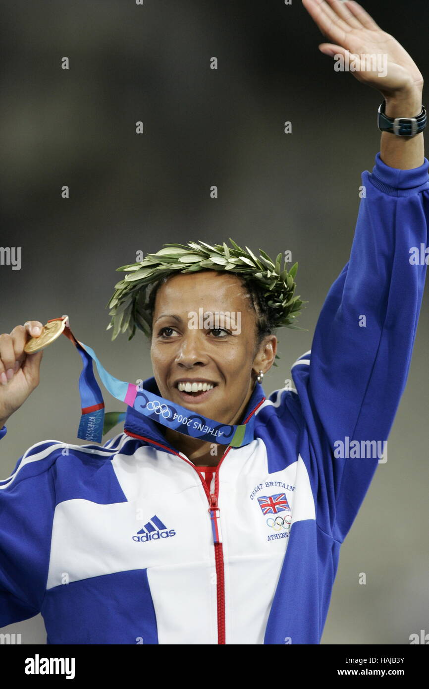 KELLY HOLMES OLYMPIC 800 METRES FINAL ATHENS GREECE 23 August 2004 ...