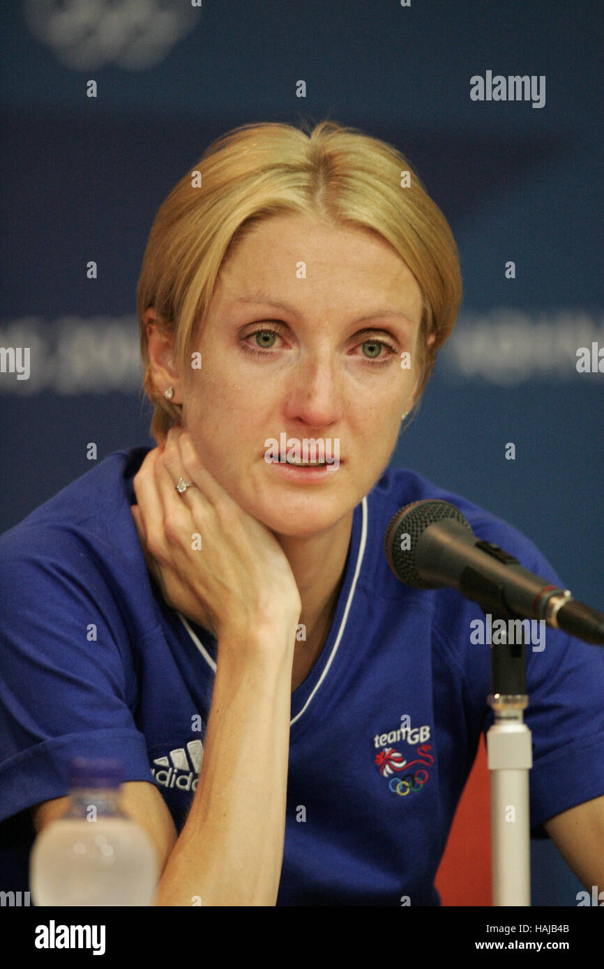 Paula radcliffe press conference hi-res stock photography and images ...