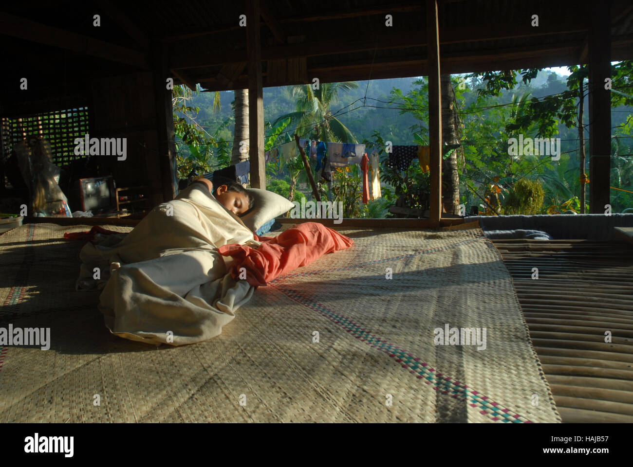 Filipino kid sleeping hi-res stock photography and images - Alamy