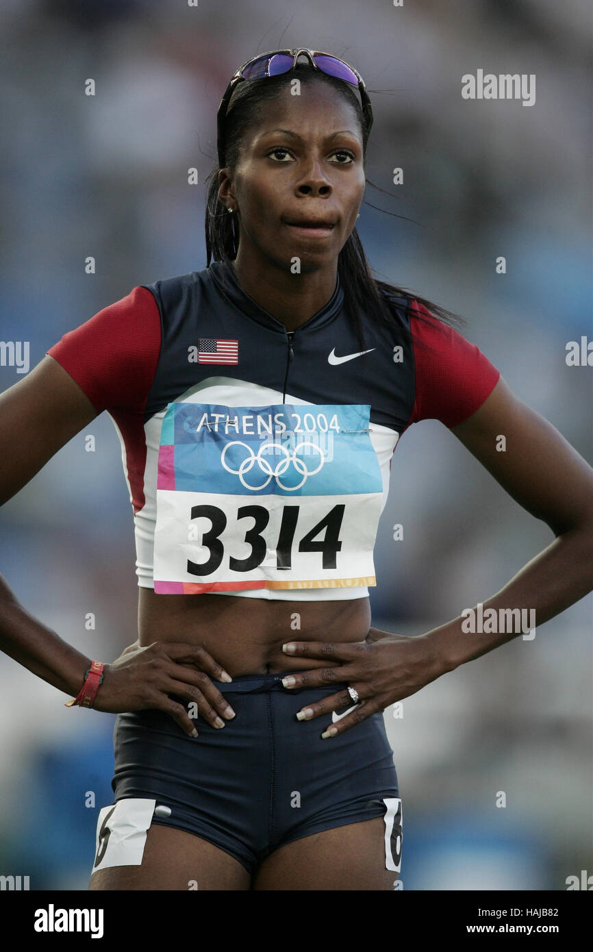 MELISSA MORRISON USA ATHENS GREECE 23 August 2004 Stock Photo - Alamy