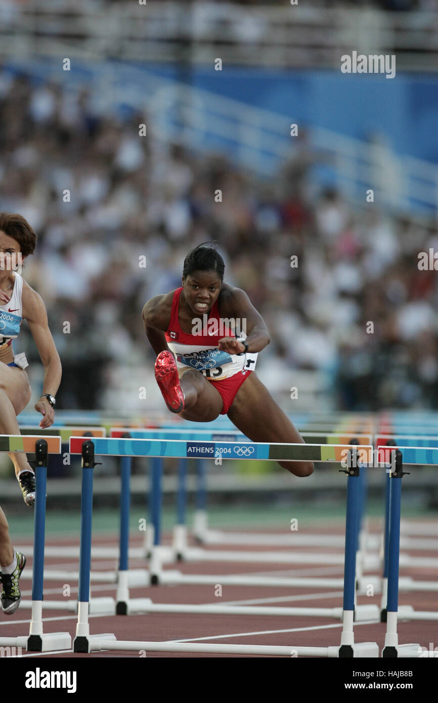 PERDITA FELICIEN CANADA ATHENS GREECE 23 August 2004 Stock Photo - Alamy