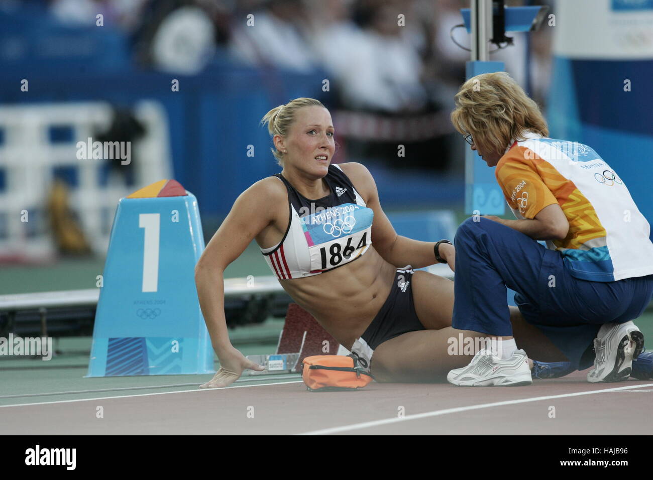 KIRSTEN BOLM GERMANY ATHENS GREECE 23 August 2004 Stock Photo - Alamy