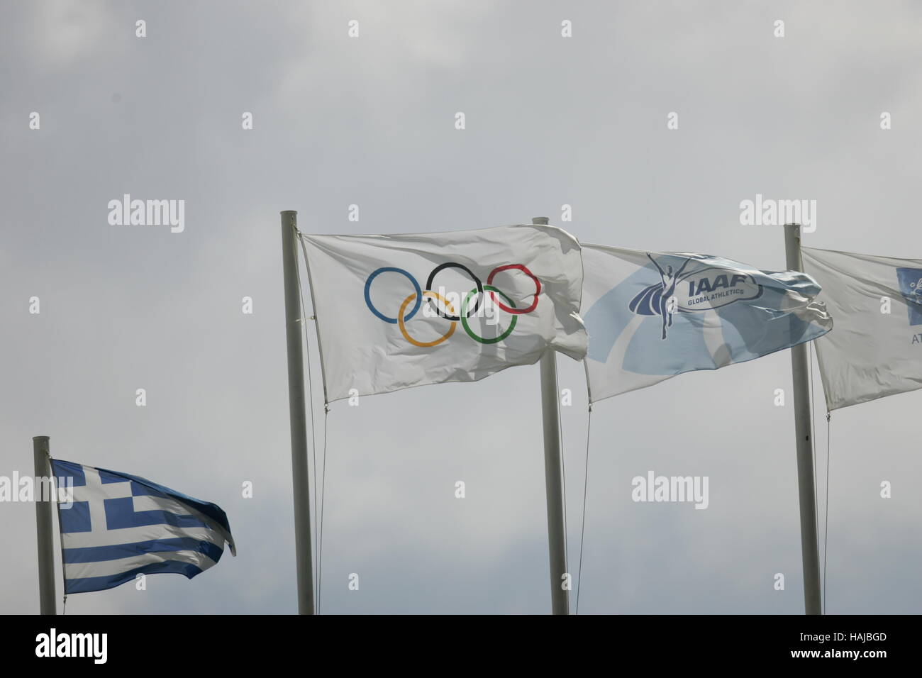 Olympic Flags High Resolution Stock Photography and Images - Alamy