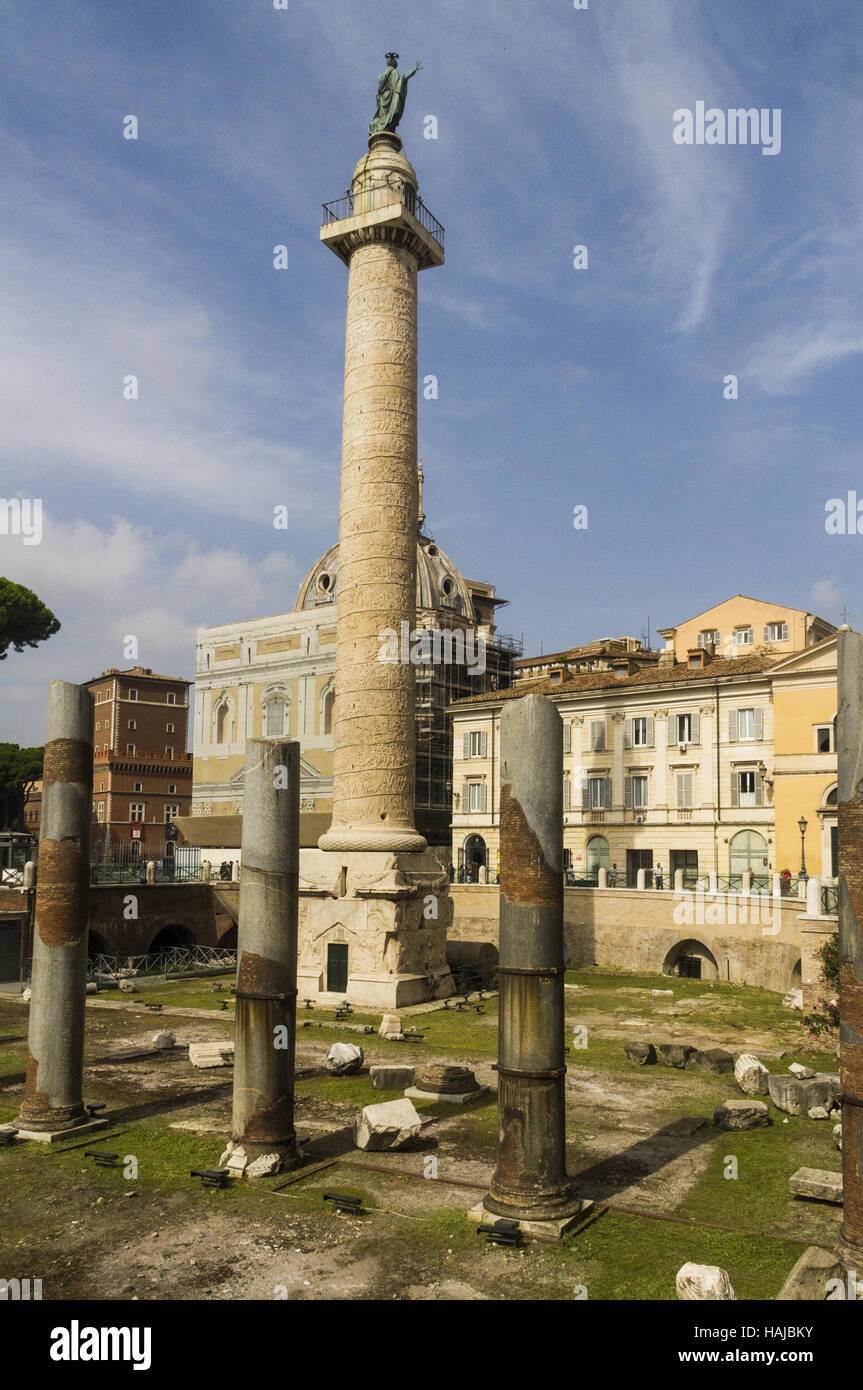 Trajan columns hi-res stock photography and images - Alamy