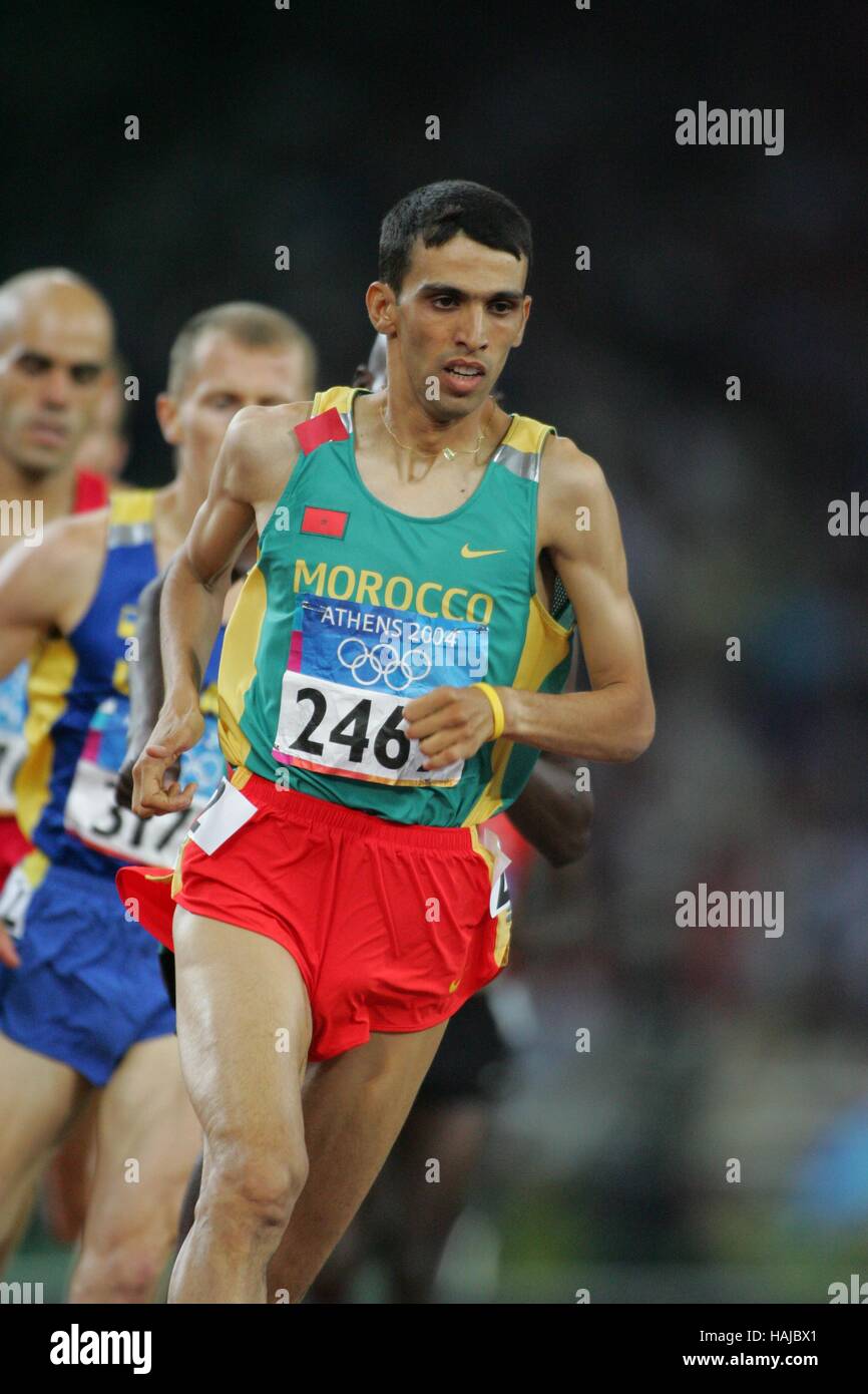 Hicham el guerrouj athens 2004 hi-res stock photography and images - Alamy