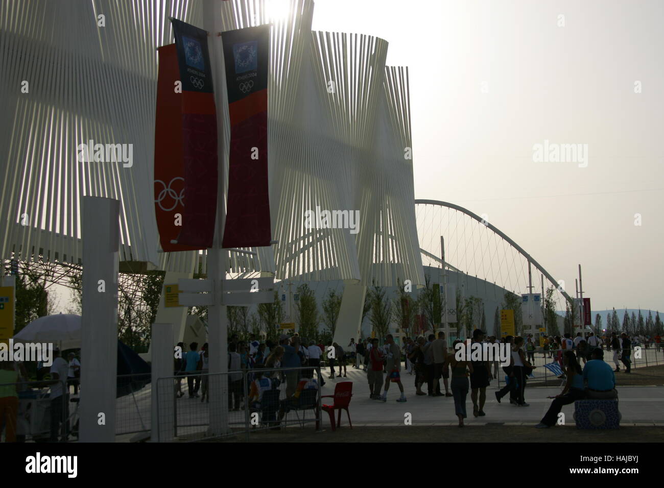 OUTSIDE THE OLYMPIC STADIUM OLYMPIC STADIUM ATHENS GREEC ATHENS GREECE ...
