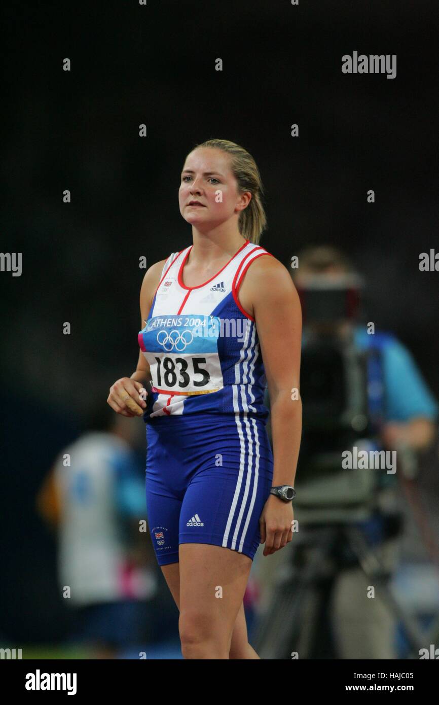 KATHERINE SAYERS GREAT BRITAIN ATHENS GREECE 25 August 2004 Stock Photo ...