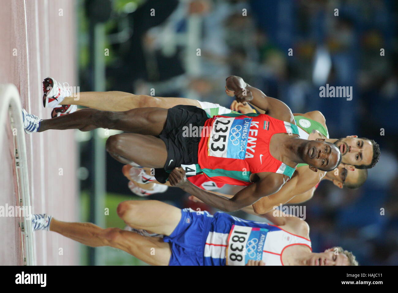 JOSEPH MUTUA KENYA ATHENS GREECE 25 August 2004 Stock Photo - Alamy