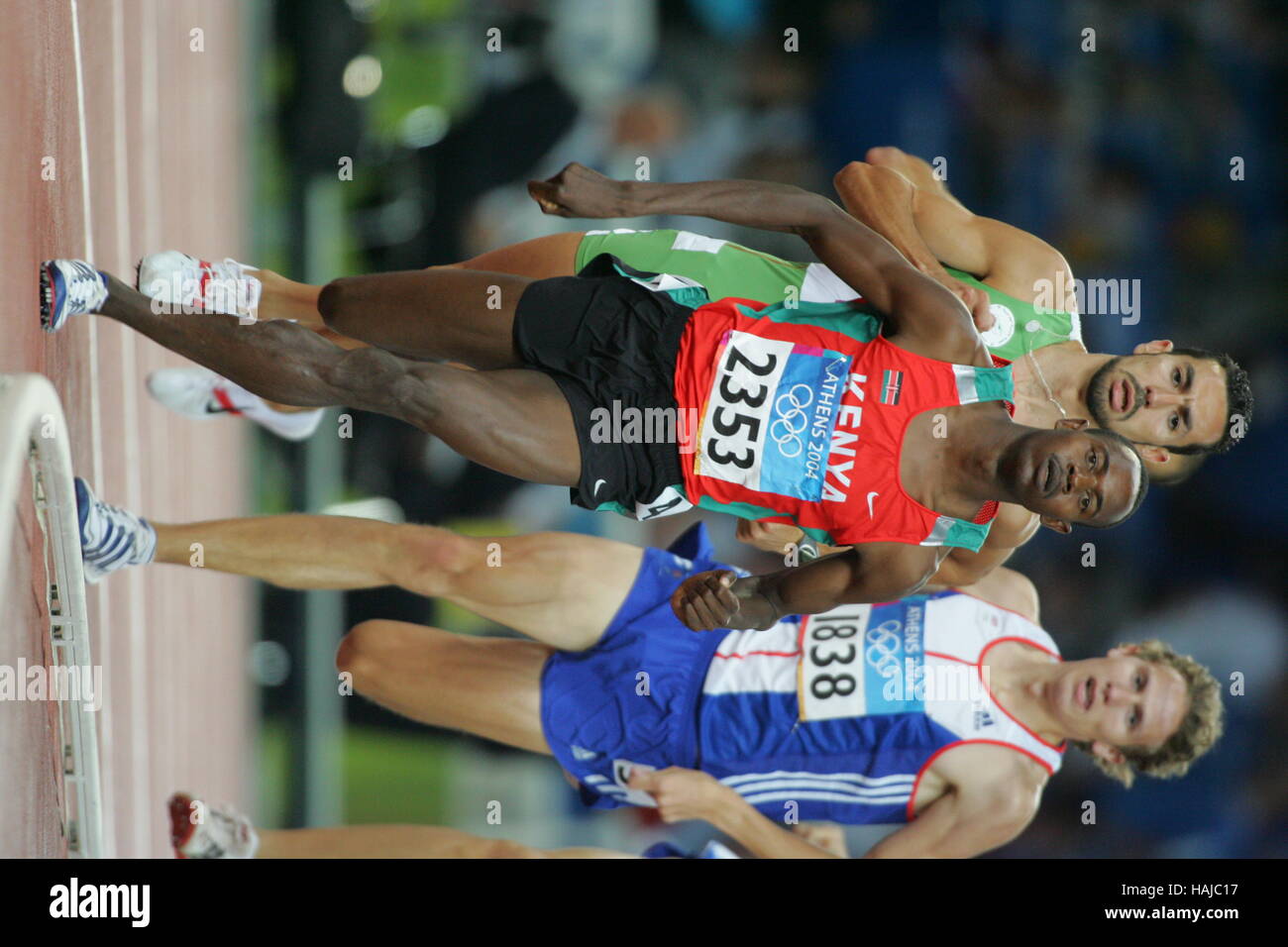 JOSEPH MUTUA KENYA ATHENS GREECE 25 August 2004 Stock Photo - Alamy