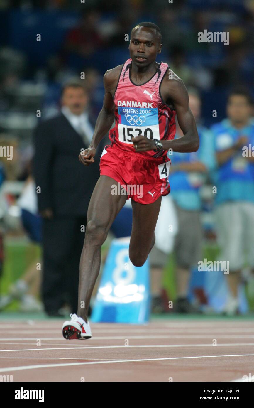 WILSON KIPKETER DENMARK ATHENS GREECE 25 August 2004 Stock Photo - Alamy