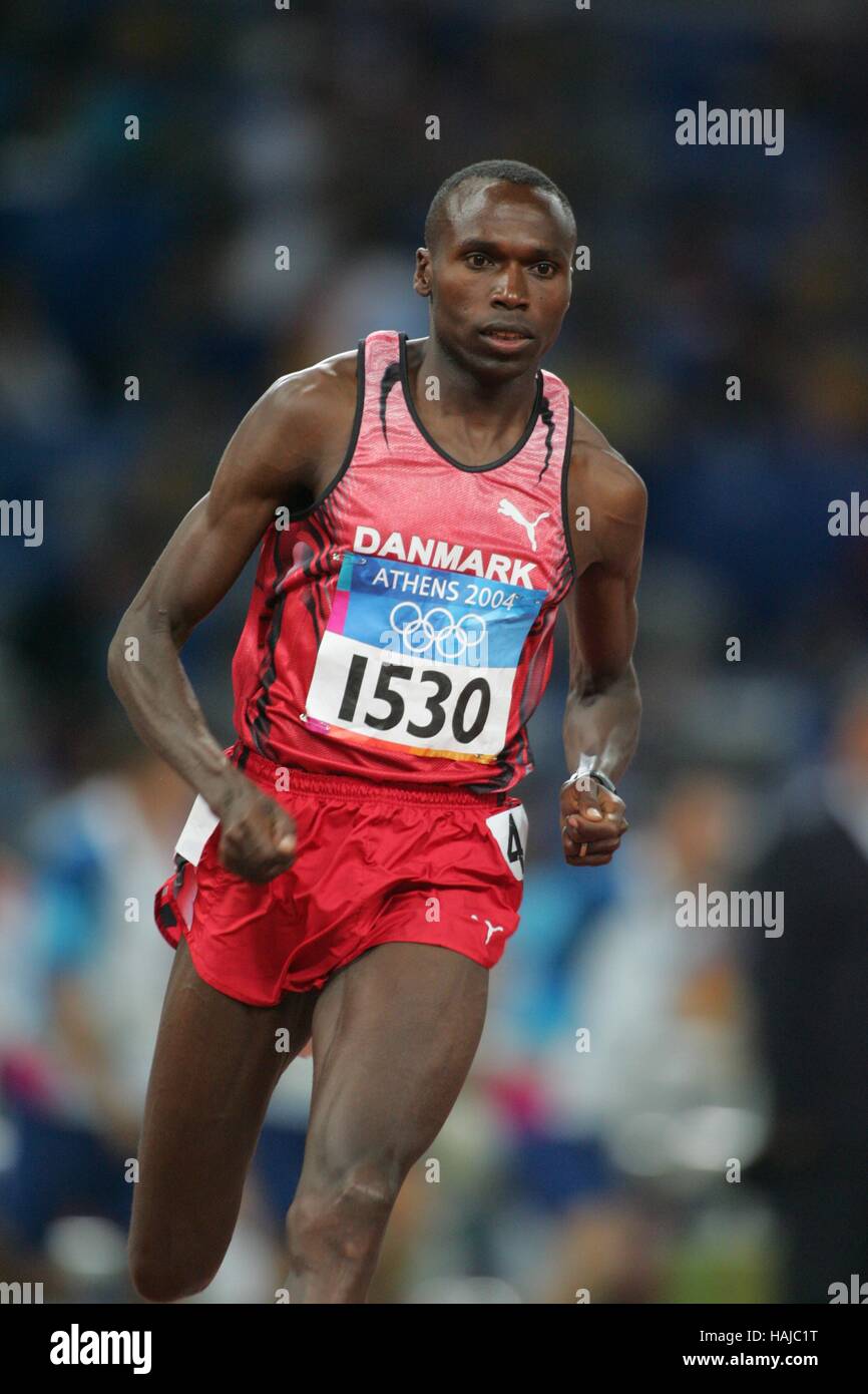 WILSON KIPKETER DENMARK ATHENS GREECE 25 August 2004 Stock Photo - Alamy