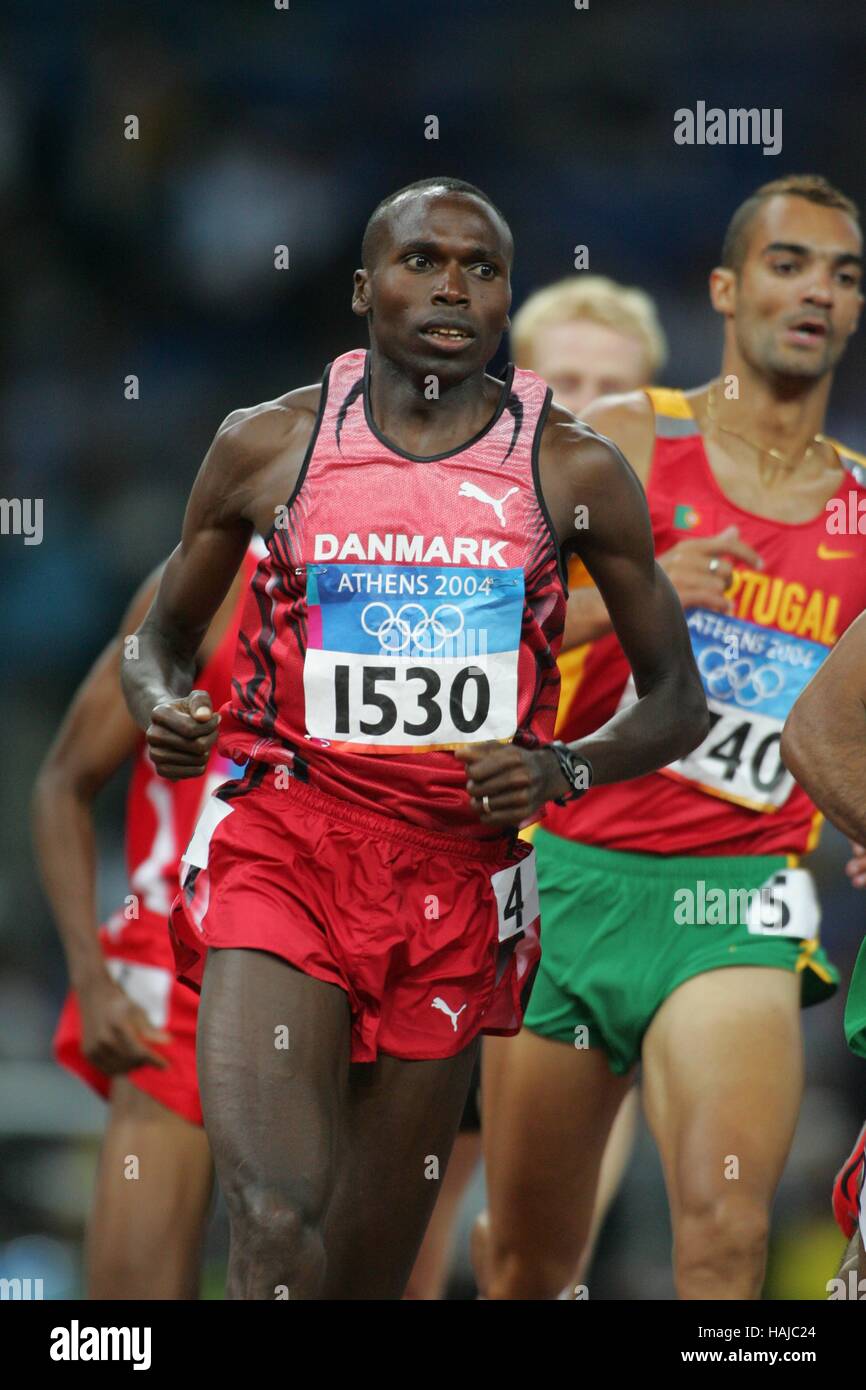 WILSON KIPKETER DENMARK ATHENS GREECE 25 August 2004 Stock Photo - Alamy