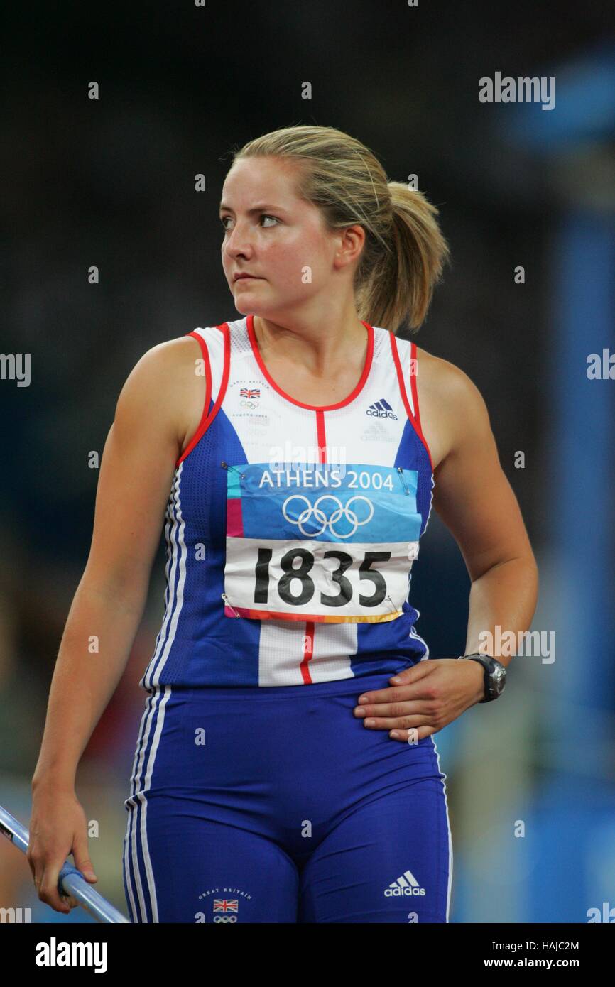 KATHERINE SAYERS GREAT BRITAIN ATHENS GREECE 25 August 2004 Stock Photo ...