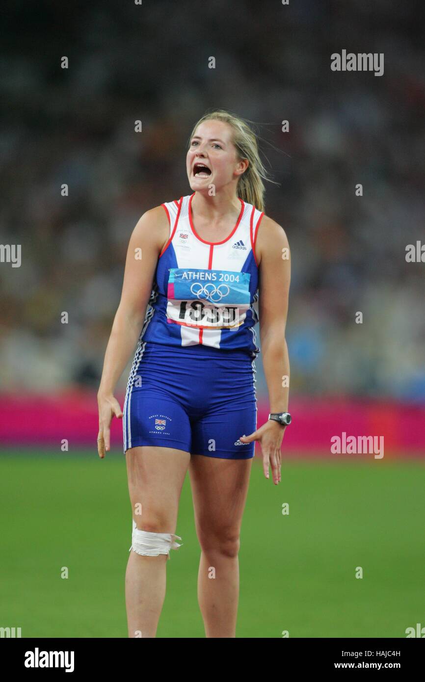 KATHERINE SAYERS GREAT BRITAIN ATHENS GREECE 25 August 2004 Stock Photo ...