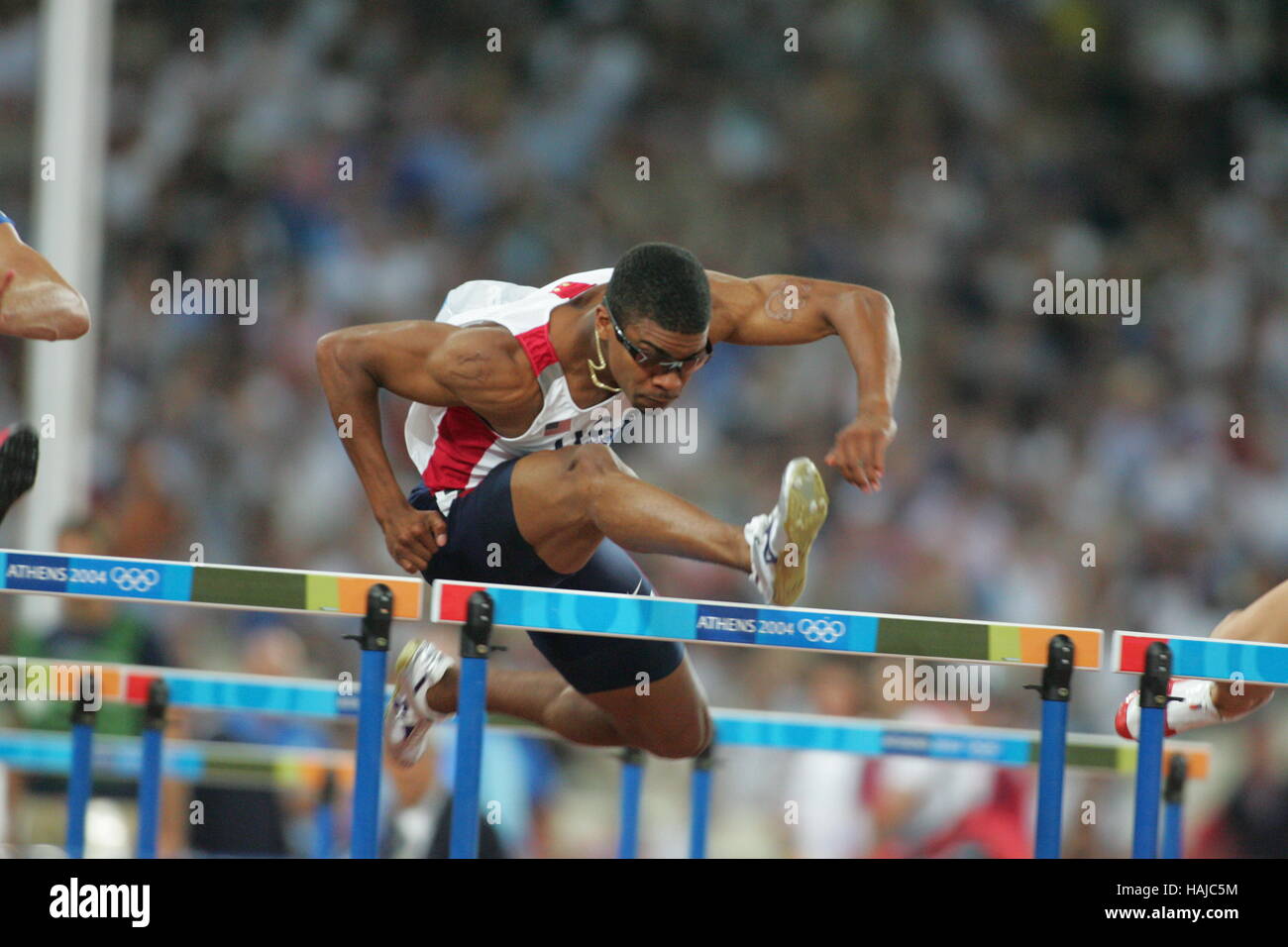 TERRENCE TRAMWELL USA ATHENS GREECE 25 August 2004 Stock Photo - Alamy