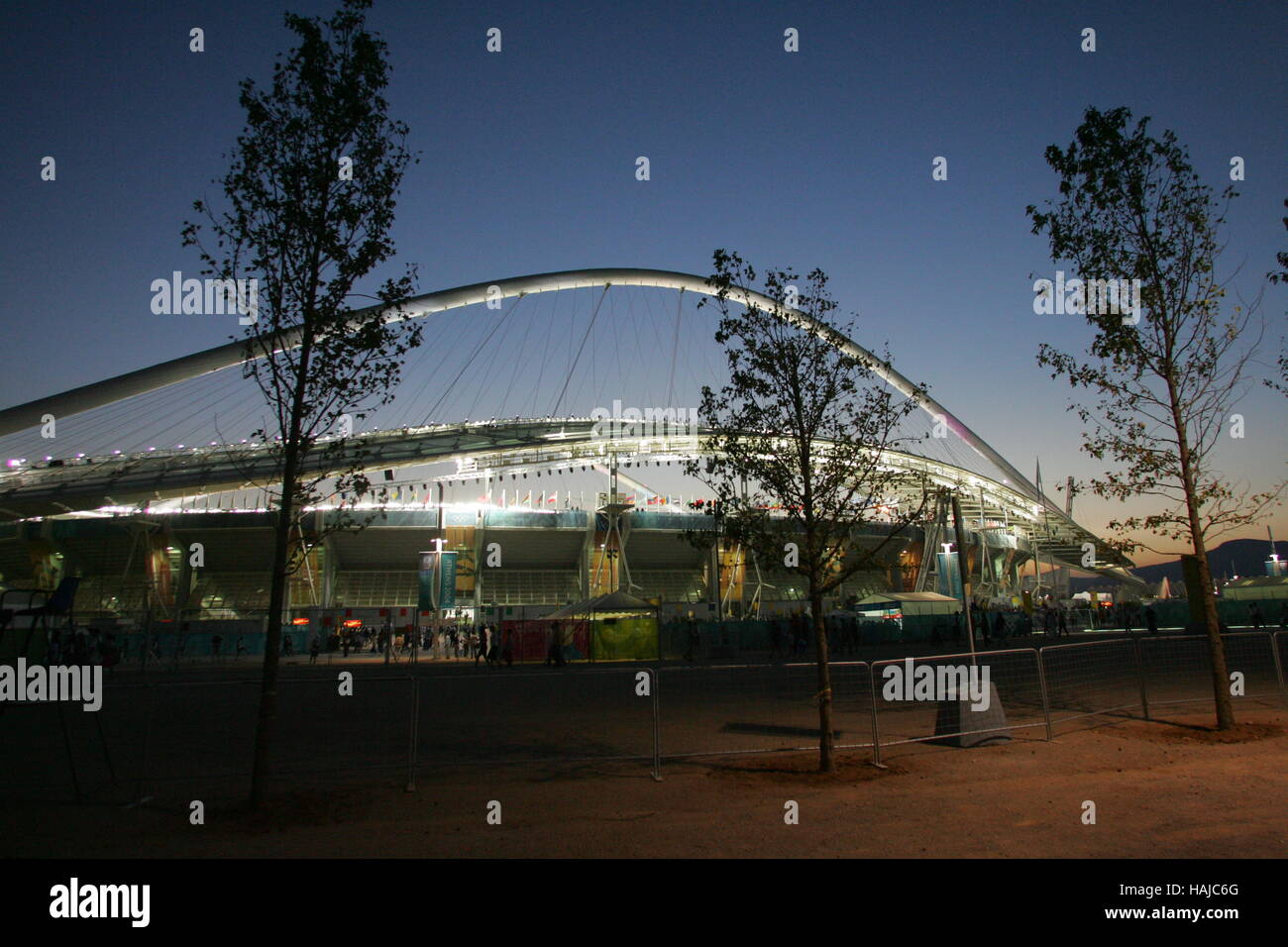 OLYMPIC STADIUM ATHENS GREECE ATHENS GREECE 25 August 2004 Stock Photo ...