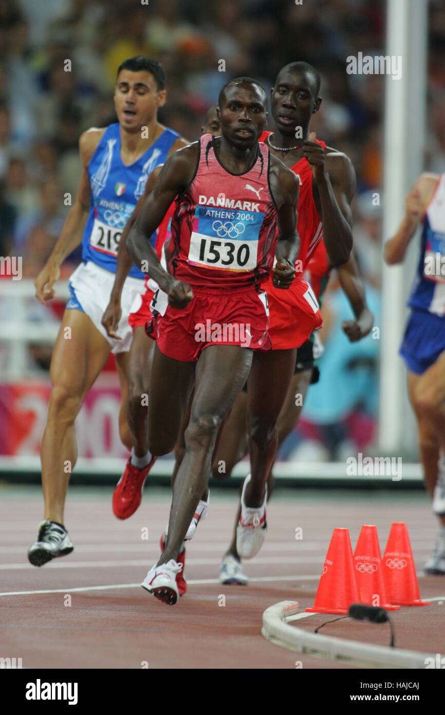 WILSON KIPKETER DENMARK ATHENS GREECE 26 August 2004 Stock Photo - Alamy