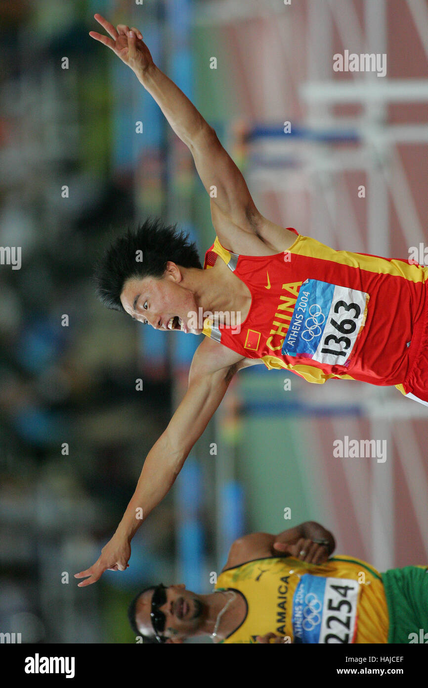 XIANG LIU 110 METRE HURDLES OLYMPIC STADIUM ATHENS GREECE 27 August ...