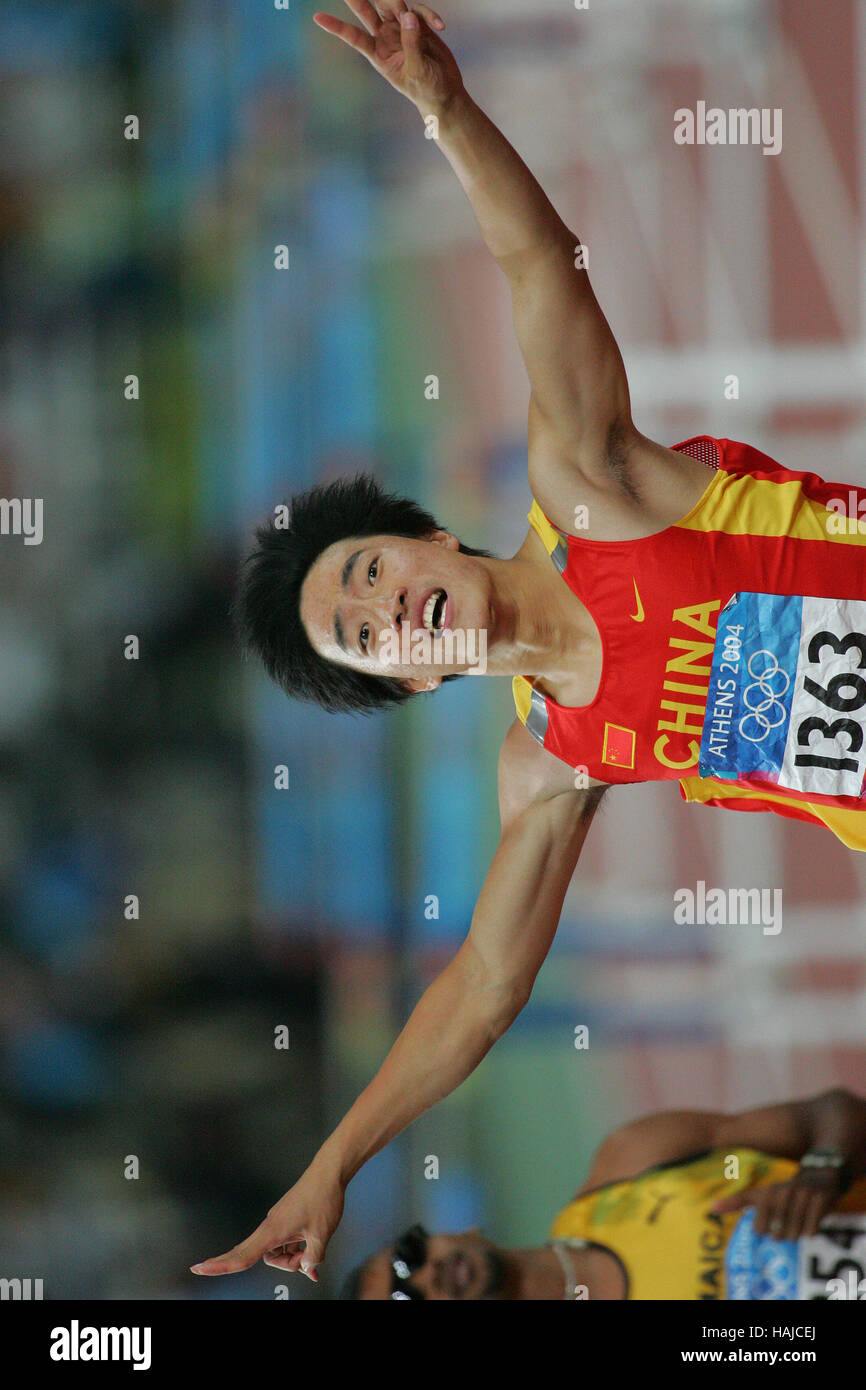 Liu xiang olympic 2004 hi-res stock photography and images - Alamy