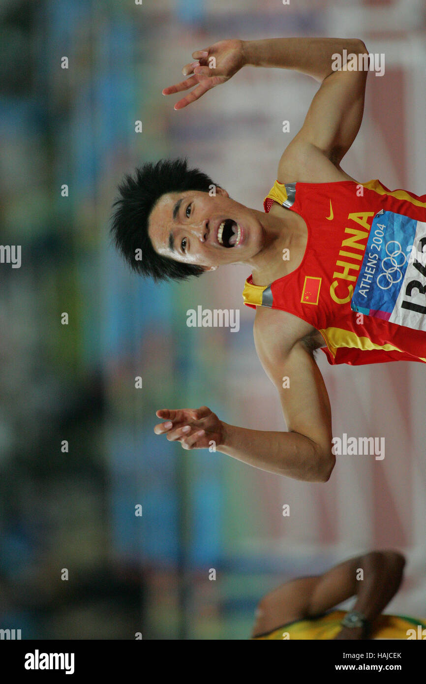 XIANG LIU 110 METRE HURDLES OLYMPIC STADIUM ATHENS GREECE 27 August ...