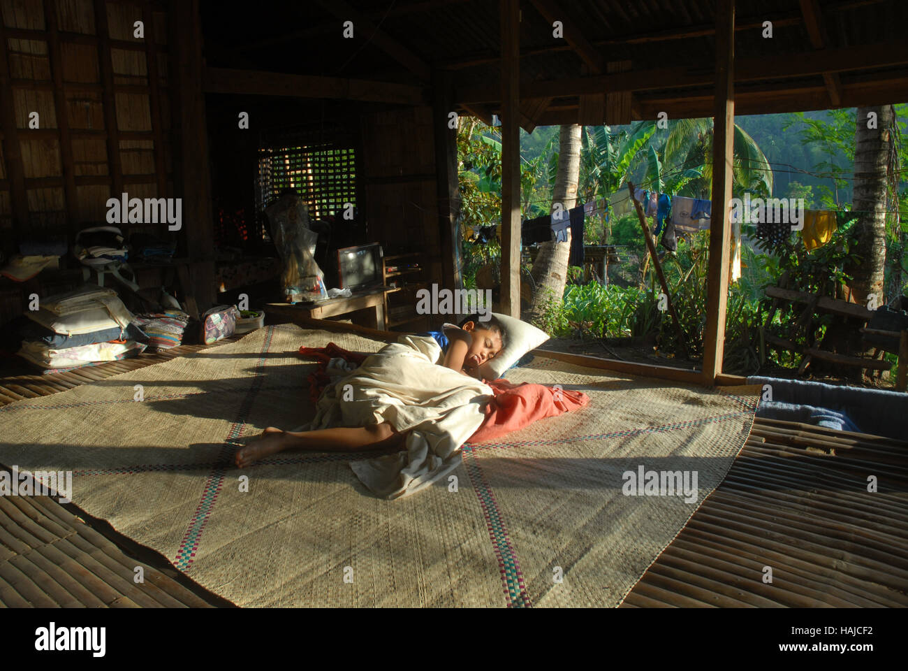 Filipino kid sleeping hi-res stock photography and images - Alamy