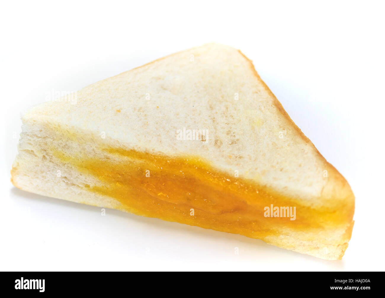 sandwich on plate isolated on white background Stock Photo - Alamy