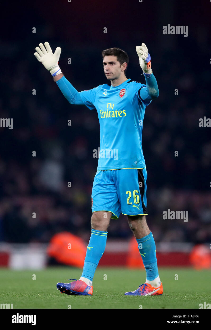 Arsenal goalkeeper emiliano martinez hi-res stock photography and ...