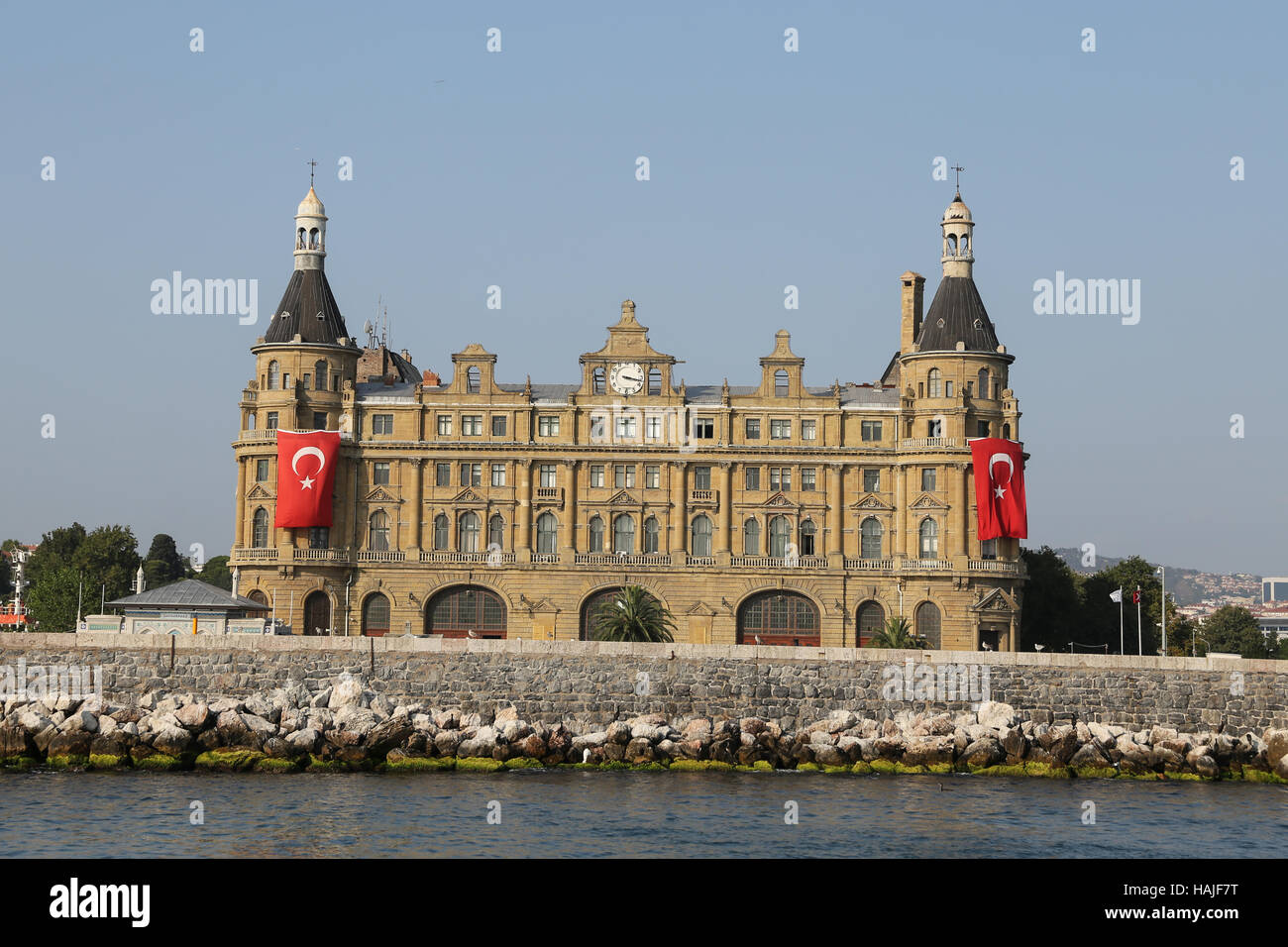 Haydarpasa Train Station in Istanbul City, Turkey Stock Photo - Alamy