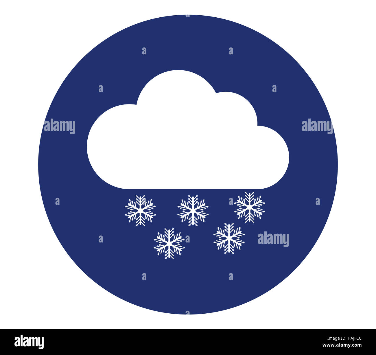 cloud with snow Stock Photo - Alamy