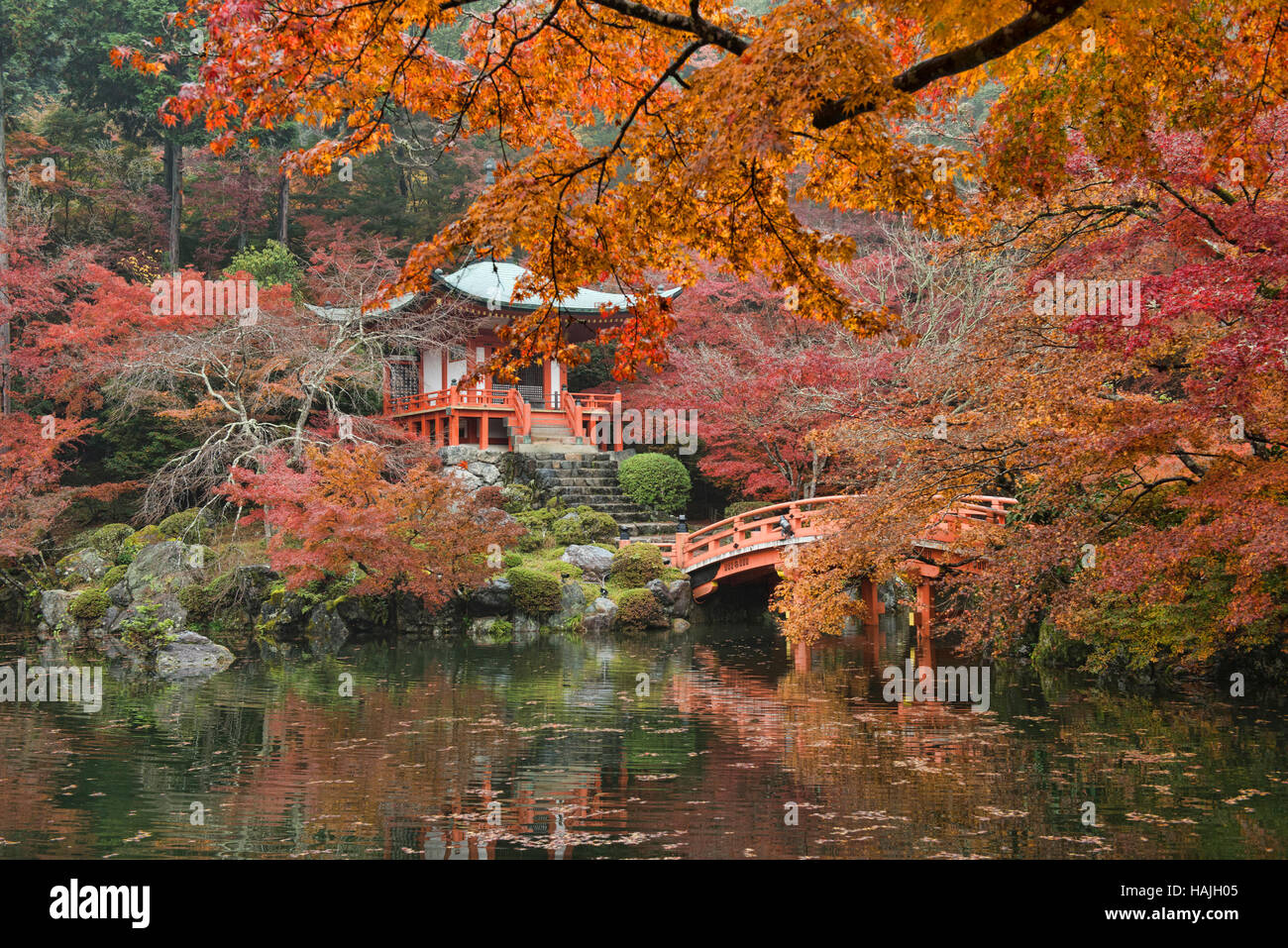 Classic autumn view at Daigo-ji Temple, Kyoto, Japan Stock Photo - Alamy