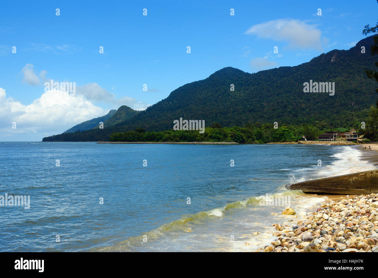 Kuching damai beach hi-res stock photography and images - Alamy