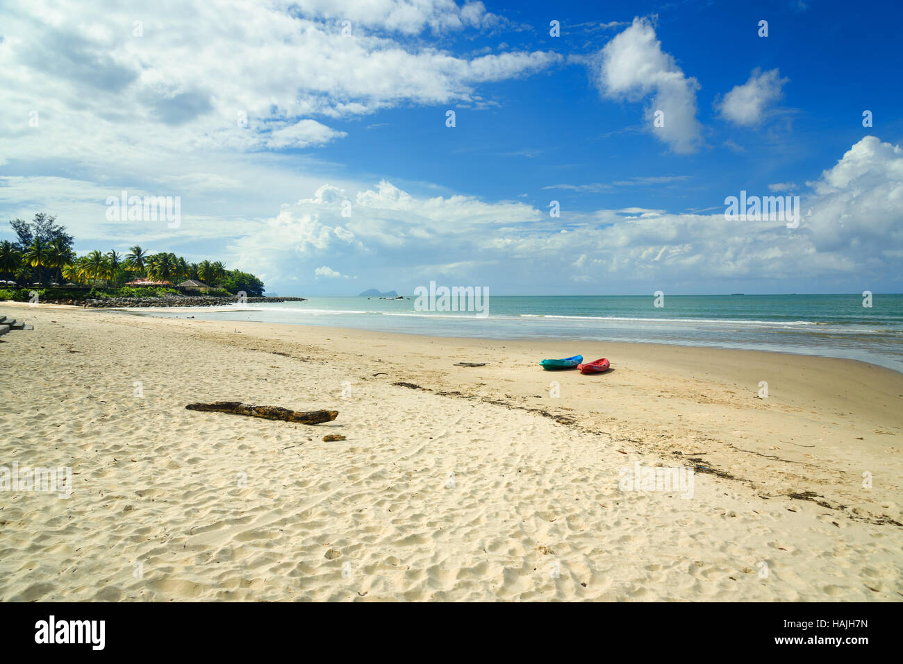 Damai tropical beach near Kuching. Sarawak, Malaysia Stock Photo - Alamy