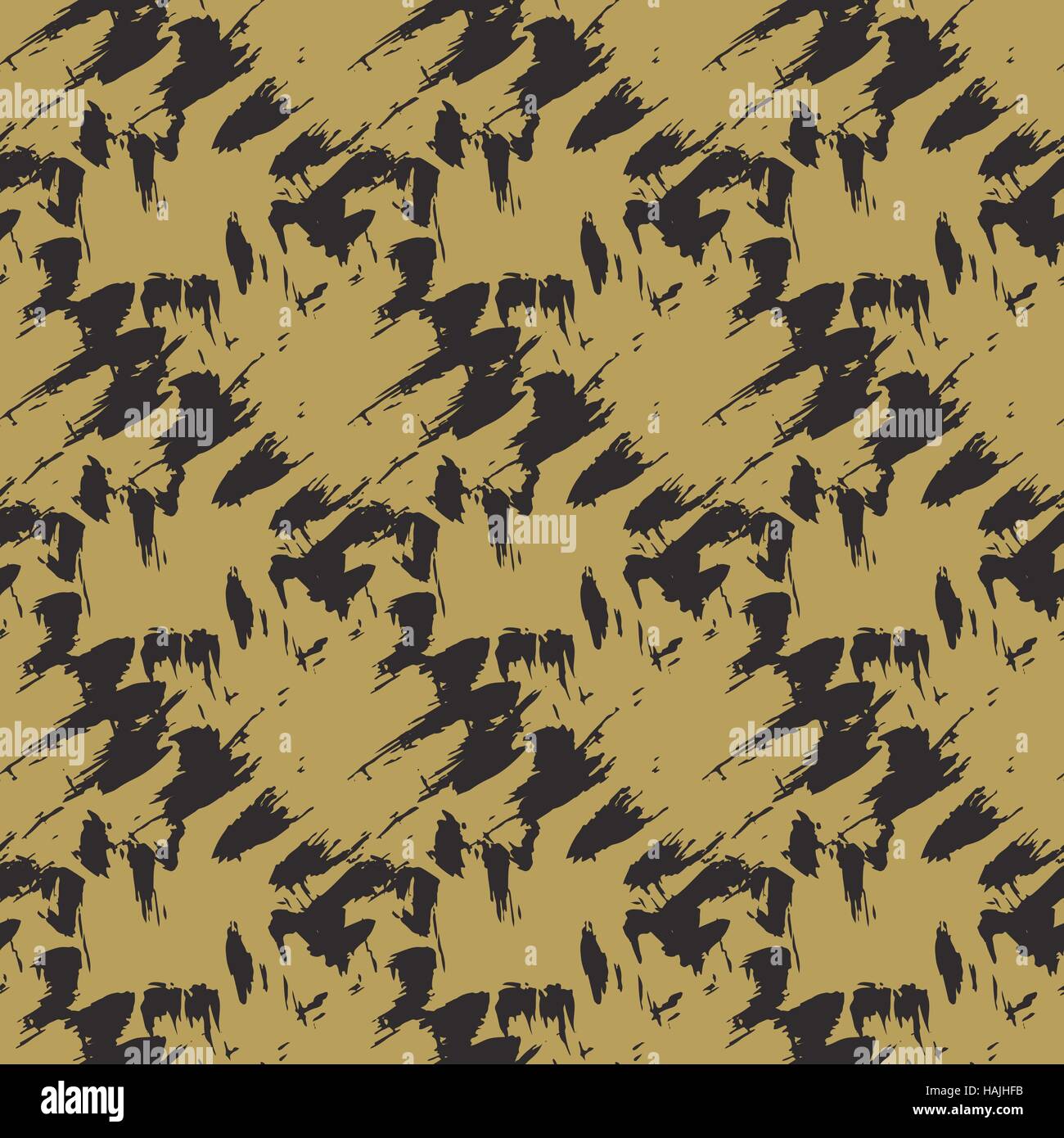 Vector seamless pattern. Abstract background with brush strokes Stock ...