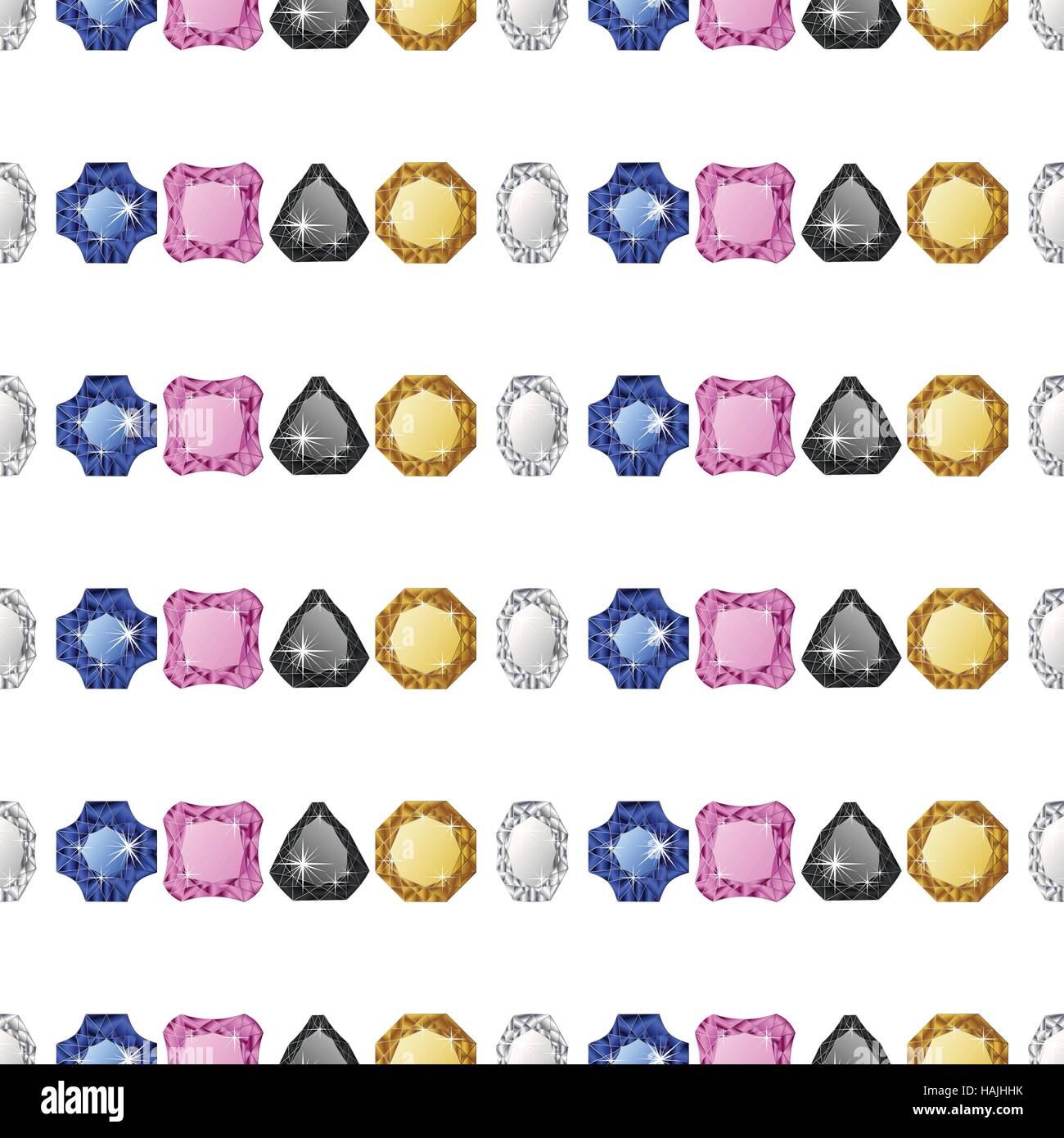 Diamonds seamless pattern Stock Vector Image & Art - Alamy