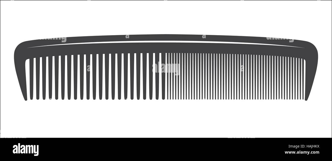 Comb Isolated on a White Background. Vector Illustration Stock Vector ...