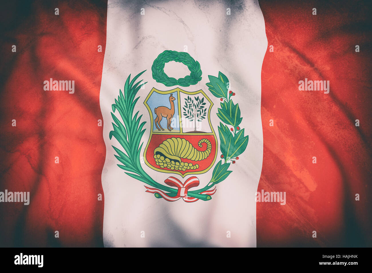 Peru flag hi-res stock photography and images - Alamy