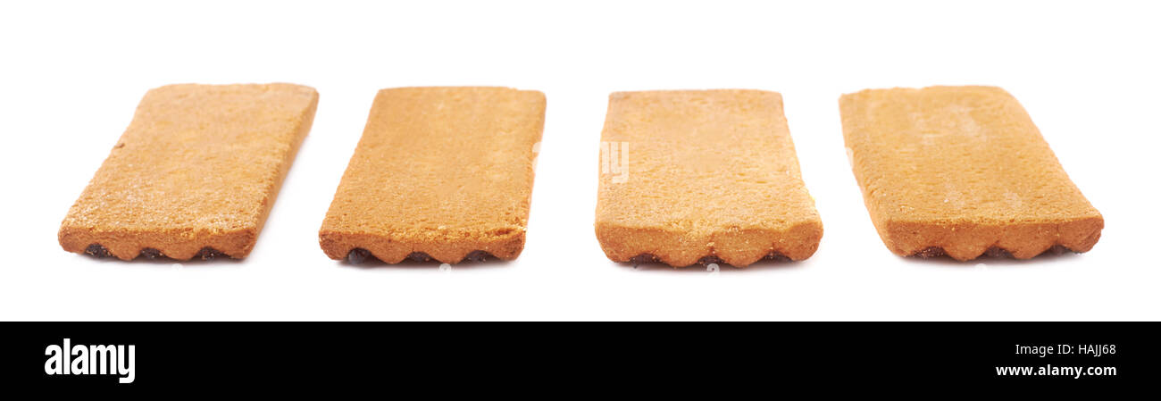 Set of cookies isolated over the white background Stock Photo - Alamy