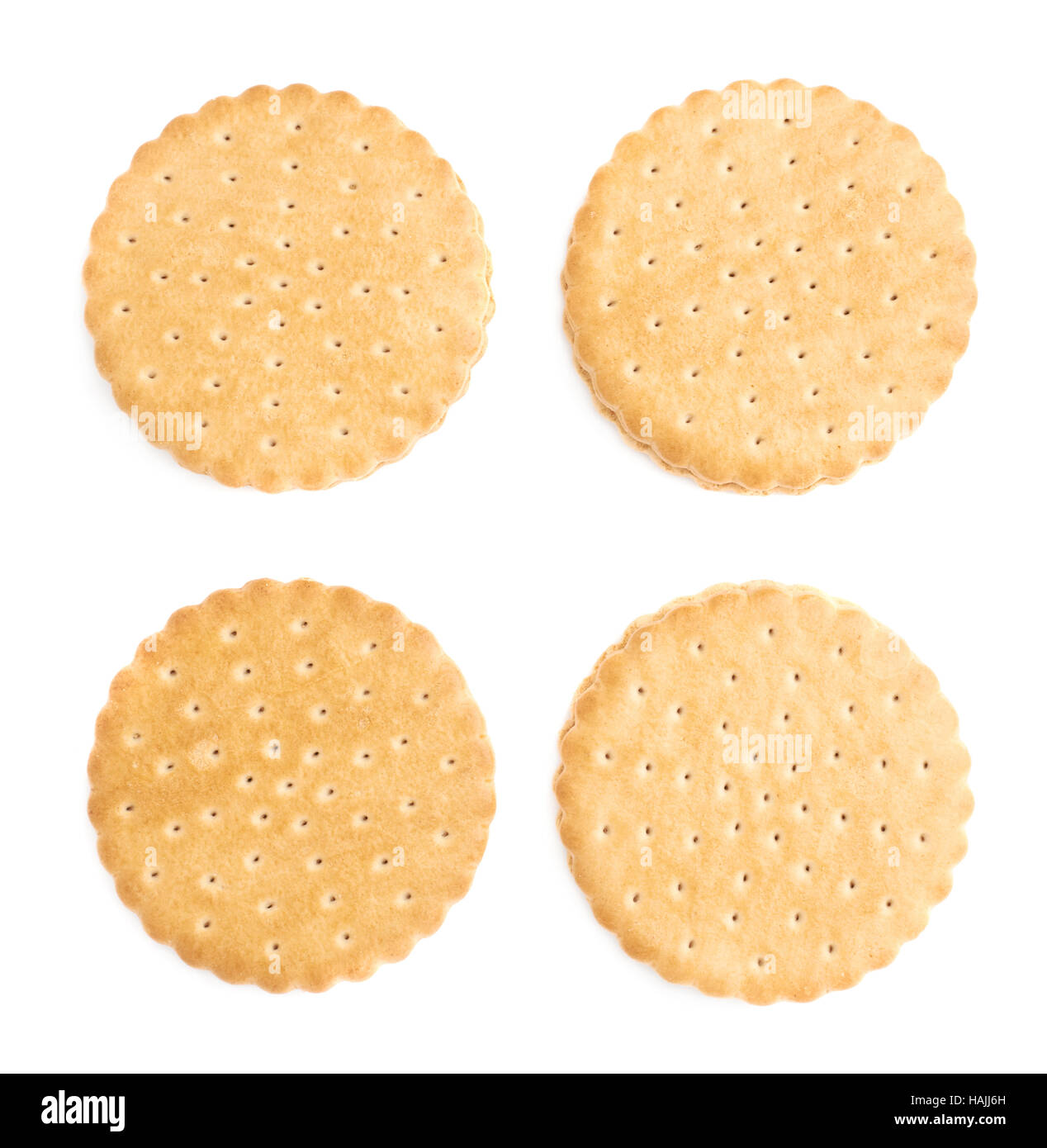 Set of cookies isolated over the white background Stock Photo - Alamy