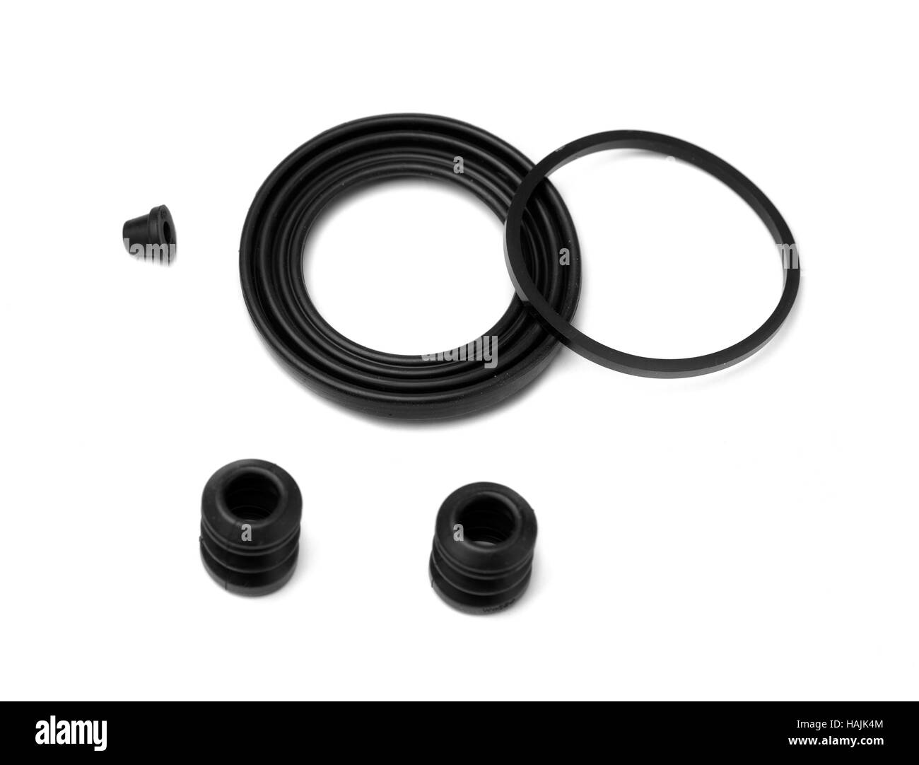 Brake caliper. Isolate on white background Stock Photo - Alamy