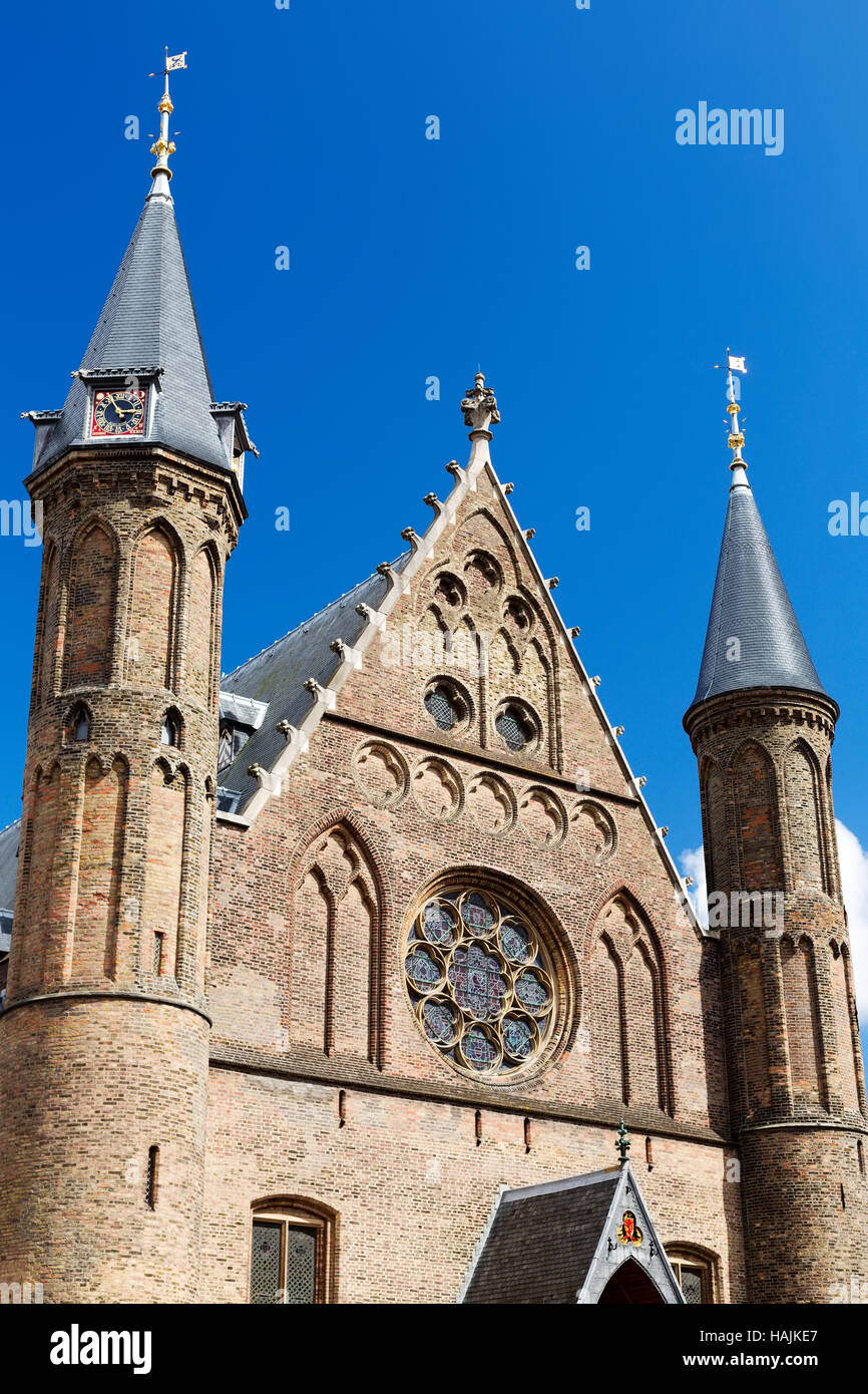 Castle in Rotterdam against the blue sky. Holland Stock Photo - Alamy