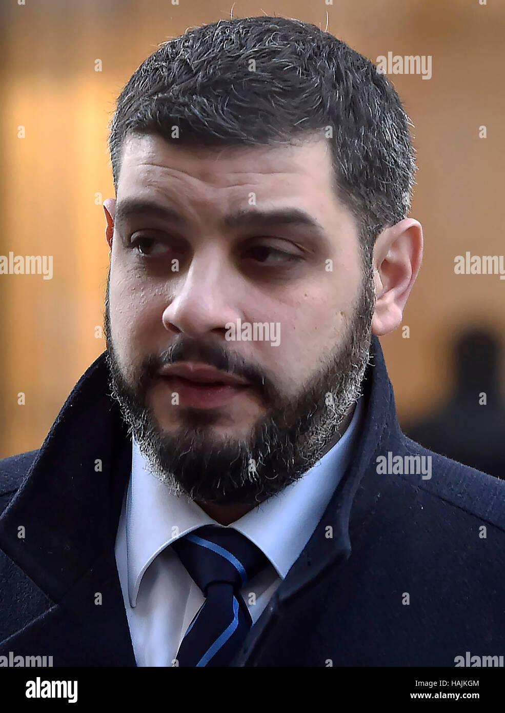 Anthony Constantinou arriving at the Old Bailey in London, where he ...