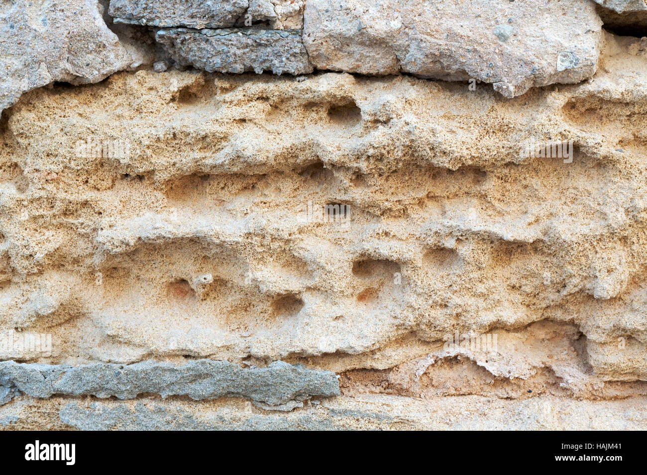 Texture background of sandstone in the sunlight Stock Photo - Alamy