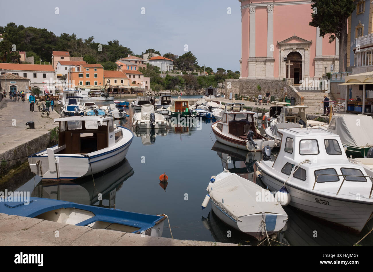 Port of Veli Losinj,Kvarner,Croatia Stock Photo - Alamy