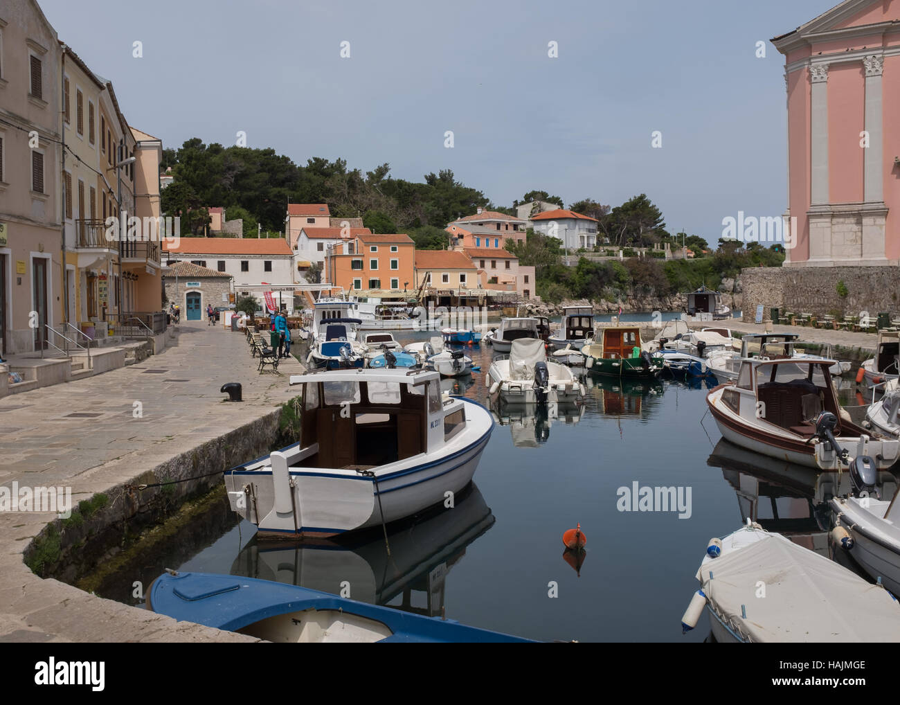 Port of Veli Losinj,Kvarner,Croatia Stock Photo - Alamy