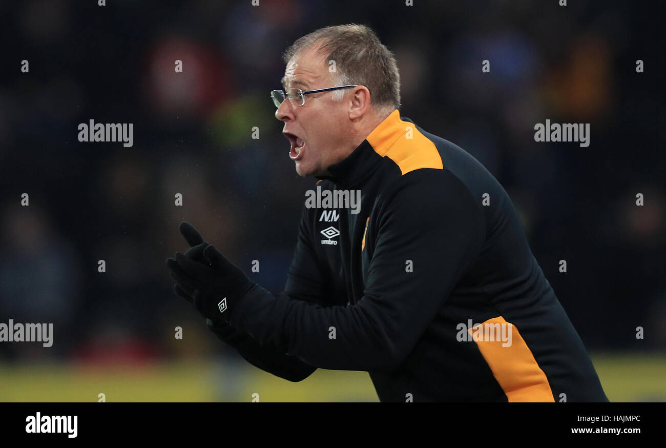 Hull City assistant head coach Neil McDonald Stock Photo - Alamy