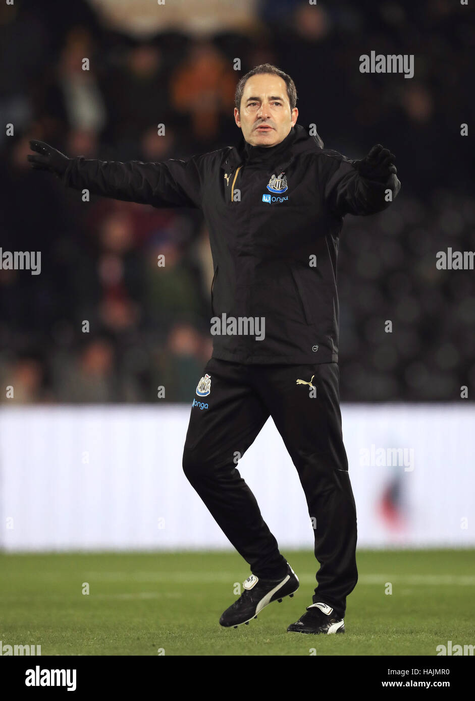 Newcastle United first team coach Antonio Gomez Perez Stock Photo - Alamy