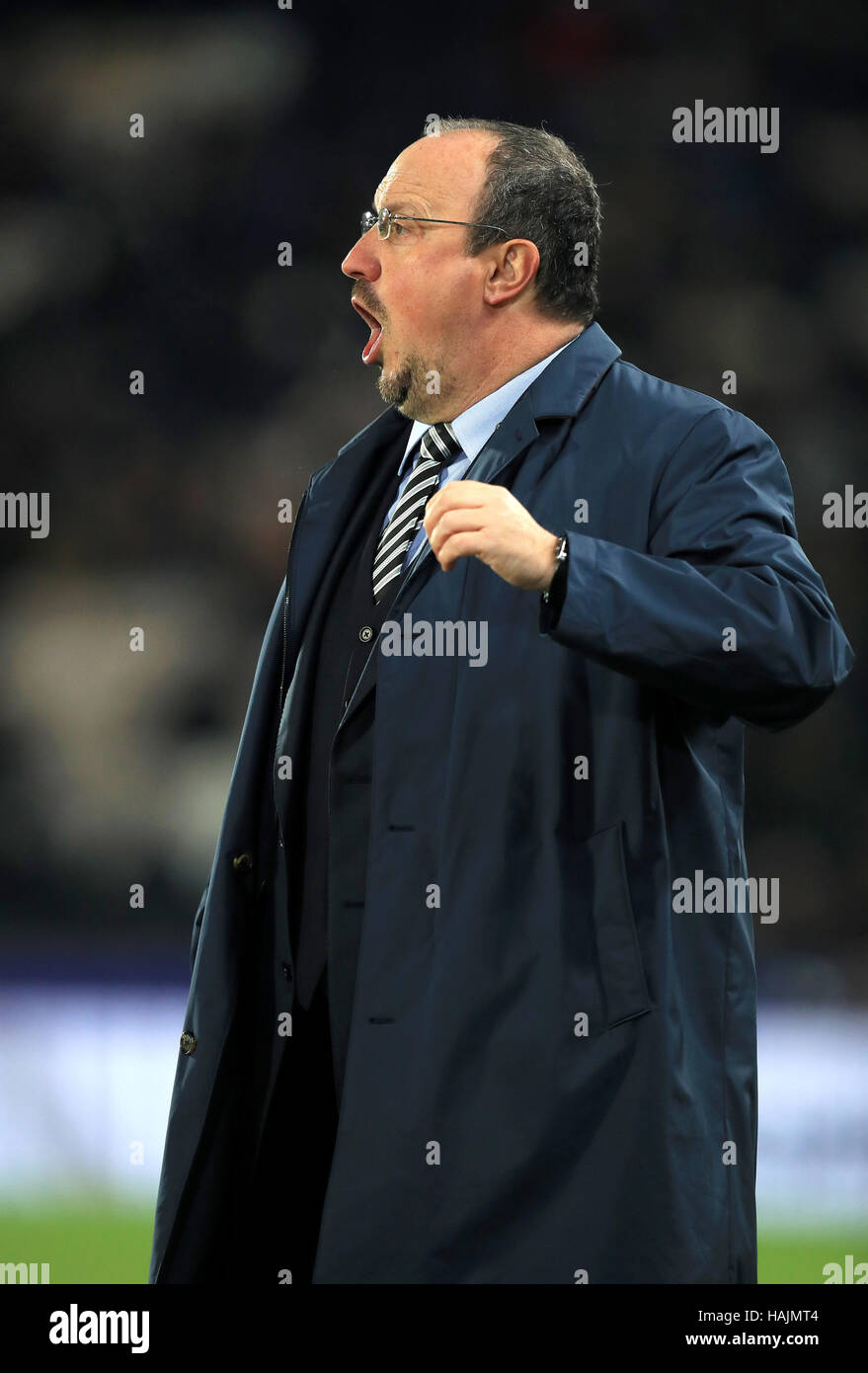 Newcastle United manager Rafael Benitez Stock Photo - Alamy Newcastle United manager Rafael Benitez Stock Photo - Alamy