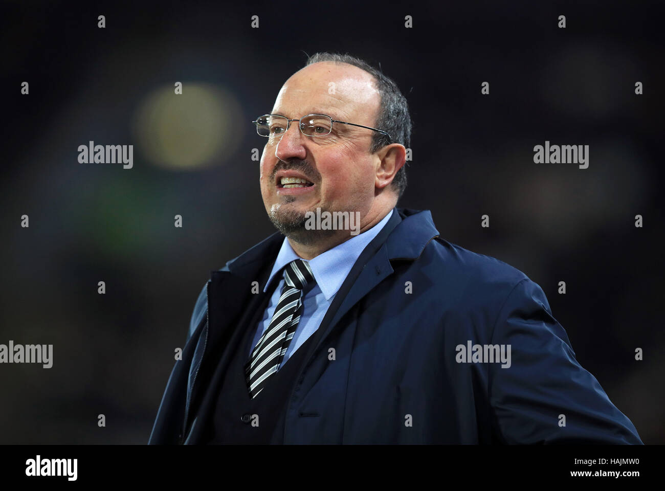 Newcastle United manager Rafael Benitez Stock Photo - Alamy