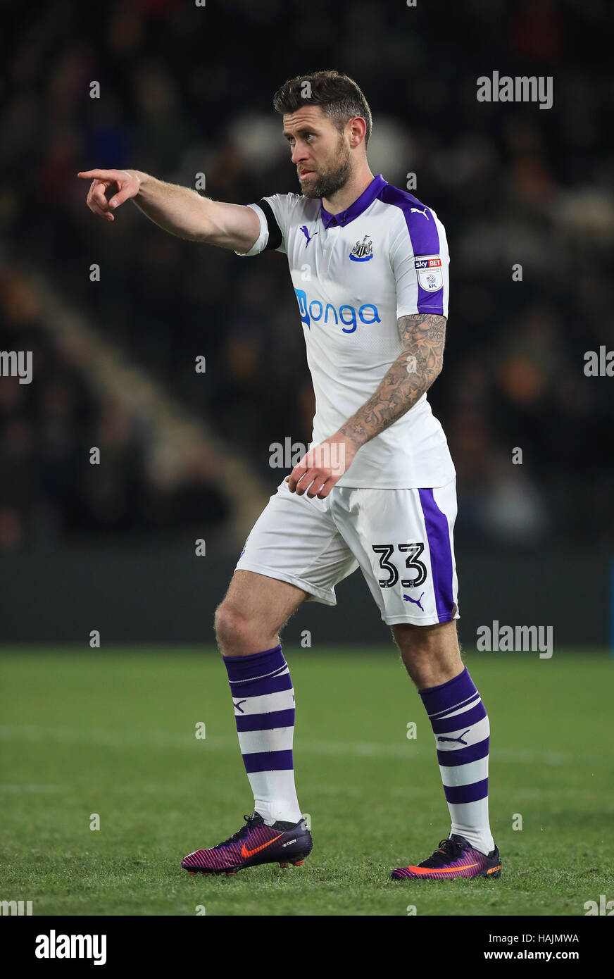 Newcastle United's Daryl Murphy Stock Photo - Alamy
